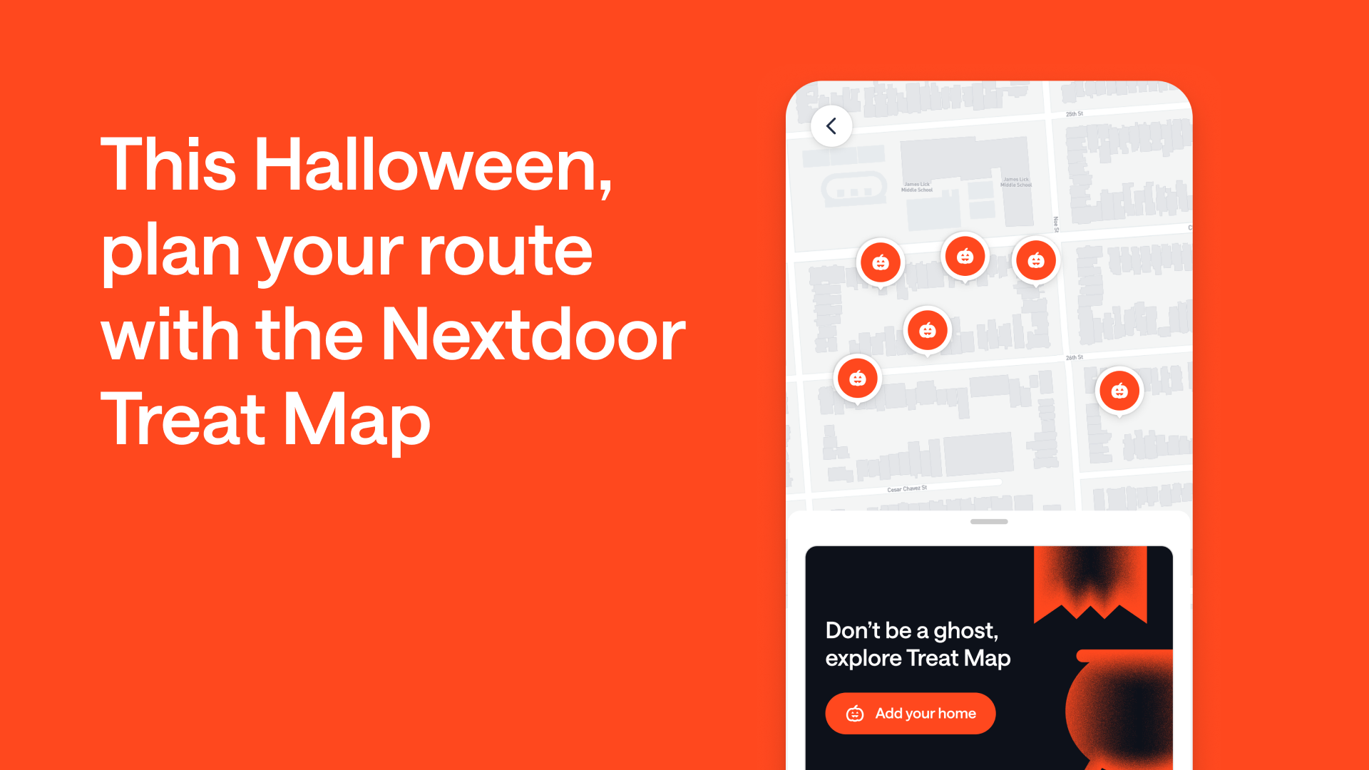 Trick-or-Treat? Nextdoor’s Treat Map returns for Halloween